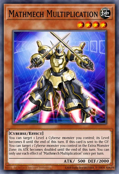 Mathmech Multiplication Yu Gi Oh Card Database Ygoprodeck