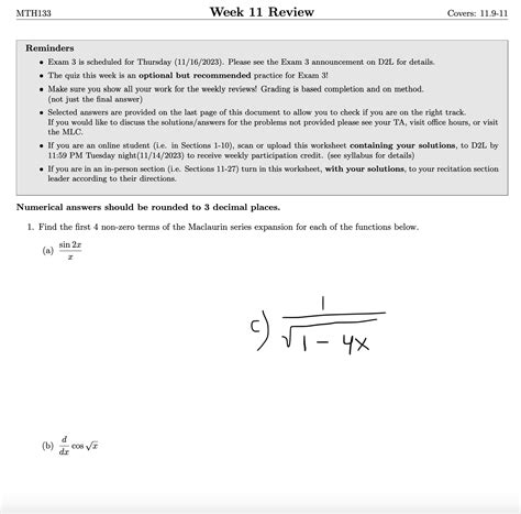 Solved Numerical Answers Should Be Rounded To 3 ﻿decimal