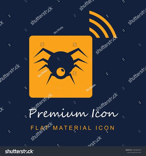 Bug Symbol Signal Premium Material Ui Stock Vector Royalty Free Shutterstock
