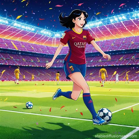 Blancanieves Scores Historical Goal Stable Diffusion Online