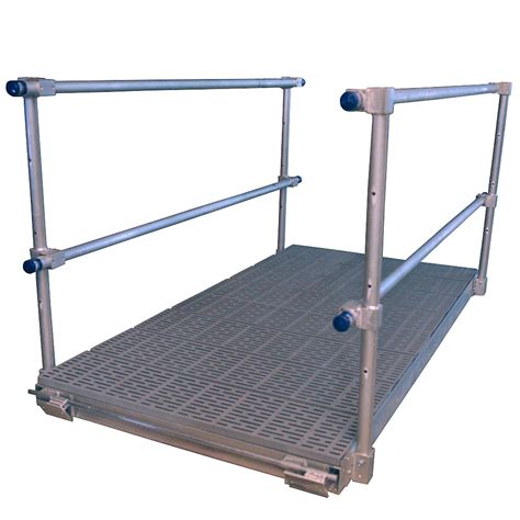 Patriot Docks 4 Ft X 8 Ft Gangway Kit With Poly Decking The Home Depot Canada