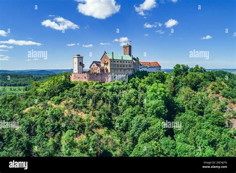 Eisenach Thuringia Germany Circa June 2024 Fortress Wartburg At