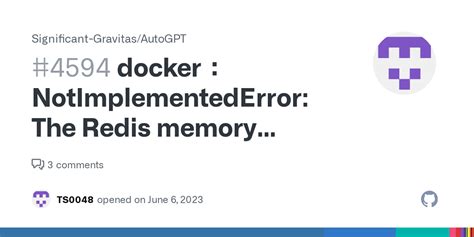 Docker：notimplementederror The Redis Memory Backend Has Been Rendered