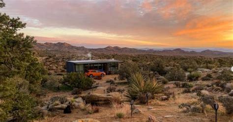 Simon Rex Calls An Eco Friendly Shipping Container In Joshua Tree Home