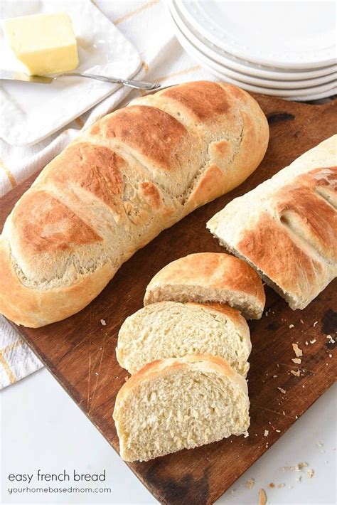Easy French Bread Recipe Your Homebased Mom