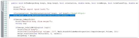 Solid Difference In API Grasshopper Developer McNeel Forum