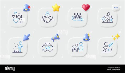 Love Travel Delay And Queue Line Icons For Web App Printing Vector