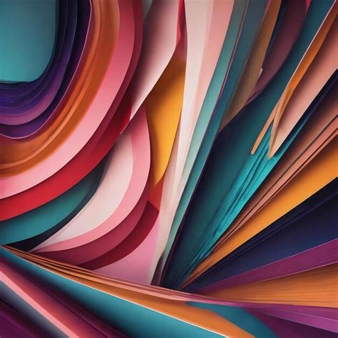 Premium Ai Image Abstract Shapes And Lines Background Abstract Art Structure Background