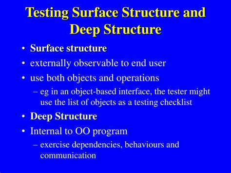 Ppt Software Specification Kxa233 Lecture 11 Oo Testing Ch 22 Powerpoint Presentation Id