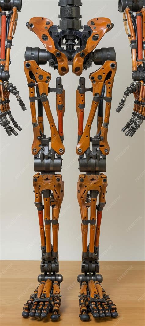 Premium Photo Robot Anatomy Robotic Skeleton