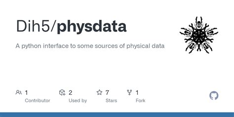 GitHub Dih Physdata A Python Interface To Some Sources Of Physical Data