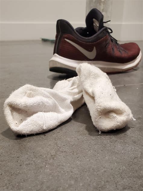 Swipe Week Old Sweat Soaked Workout Socks Rmalefootgear