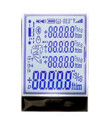 RoHS Compliant FSTN White Black Monochrome Segment Code LCD Display LCD Screen And LCD