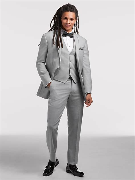 Light Grey Notch Lapel Tux By Joseph Abboud Tuxedo Rental Moores