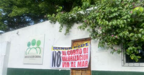 En Cartagena Vecinos Rechazan El Cobro De Valorización