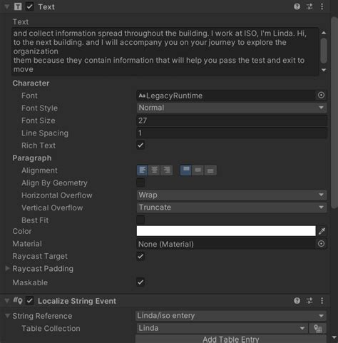 Text Become Disorganized Whith Localization؟ Unity Engine Unity