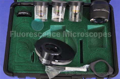 Fluorescence Microscopes Hoffman Modulation Contrast Condenser With