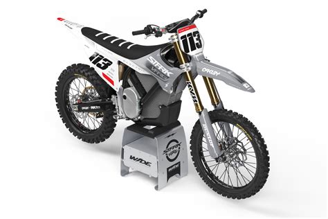 Voltage Gray Stark Full Graphics Kit Wideopengraphix