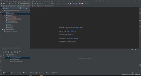 idea启动多服务项目，设置run dashboard application services视图 idea 将启动的服务添加到服务选项卡
