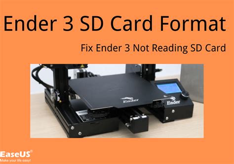 Format Kartu Sd Ender 3 Cara Memformat Kartu Sd Untuk Ender 3 Easeus