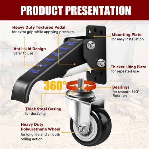 Retractable Heavy Duty Workbench Casters Set 600 Nepal Ubuy