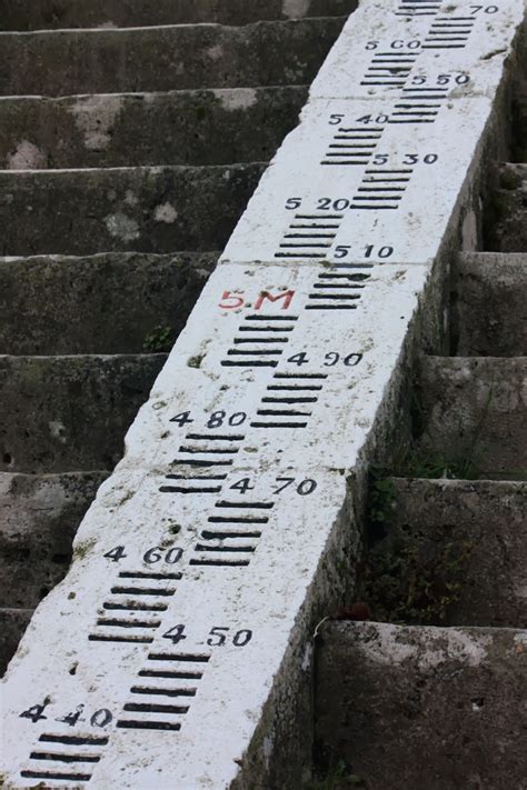 Amboise Daily Photo Flood Depth Indicator