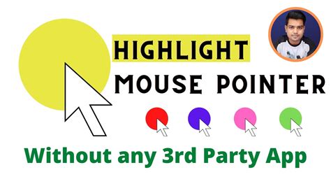 How To Highlight Mouse Pointer Windows TechTipsExpress