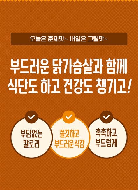 인생닭 부드러운 닭가슴살 그릴맛 100g 10팩 몬스터짐 스토어