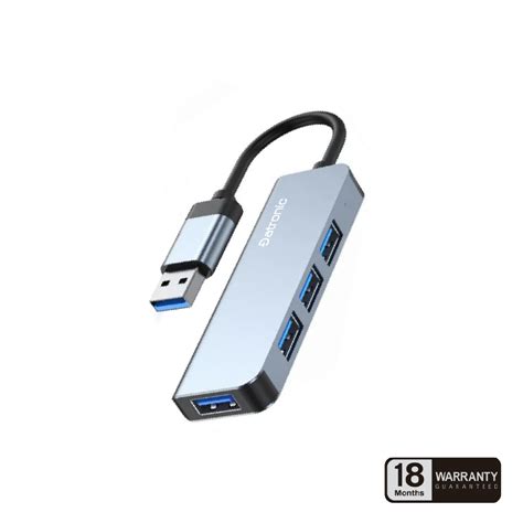 Datronic USB 3 0 To 4 Port USB Hub DUSB 342 Thunder Match