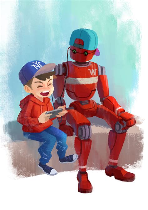 Jimmy And Robot On Behance