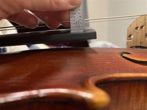 Violin String Height Is There A ‘danger Level R Violinist
