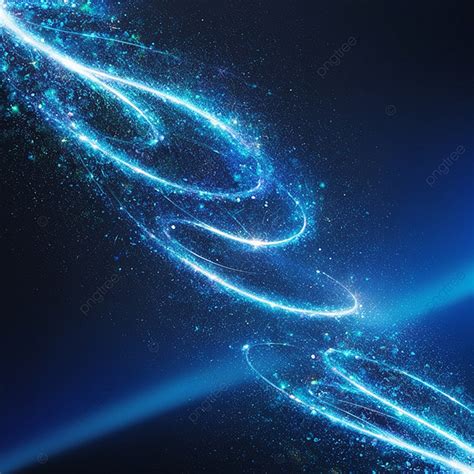 추상 파란색 조명 효과 빔 흐림 곡선 배경 일러스트 및 사진 무료 다운로드 Pngtree