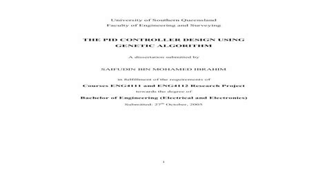 Download Pdf The Pid Controller Design Using Genetic Algorithm · Pdf Filethe Pid Controller