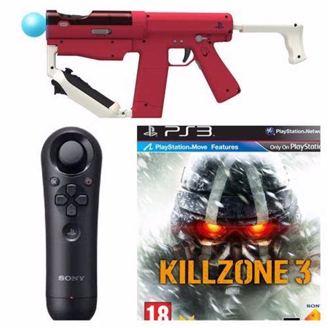 Playstation Move Ps3 Move Sharp Shooter Gun Navigation Controller