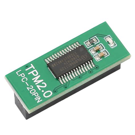 LaMaz TPM 2 0 Encryption Security Module 20pin Strong Encryption TPM Processor Green TPM Module