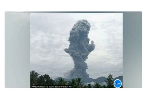 印尼杜科诺火山喷发 火山灰柱高度近4000米 影响 人类 的力量
