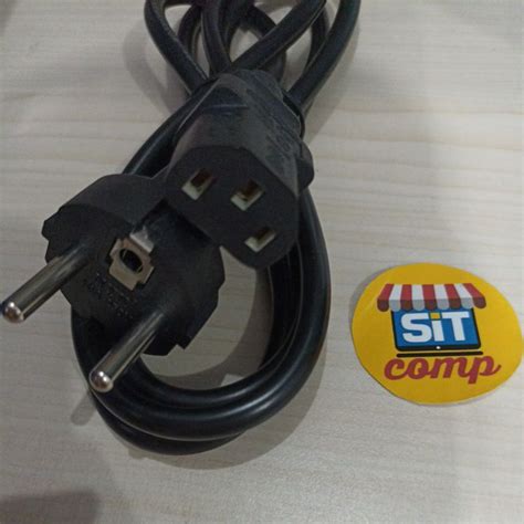 Jual Kabel Power Komputer Cpu Power Supply Pc Lubang Shopee Indonesia