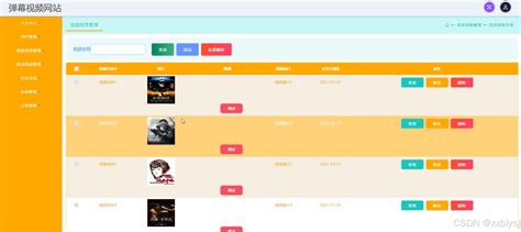 Java计算机毕业设计弹幕视频网站计算机（附源码、数据库） Csdn博客