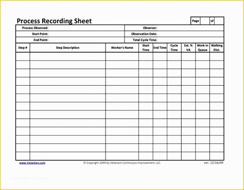 Free Time Study Template Excel Download Of Time And Motion Study Template Excel Exceltemplates