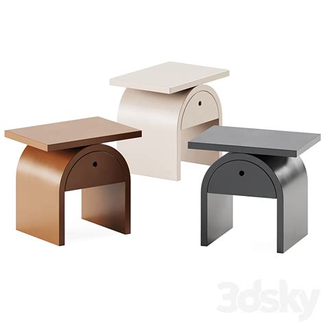 Arcom Nightstand By My Home Table 3d Model