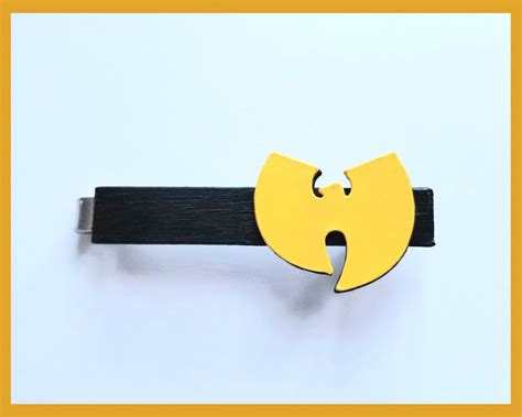 Wu Tang Clan Tie Clip Wu Tang Gifts For Him Hip Hop Gifts Novelty Gifts Tie Bar Bar Clip Mens