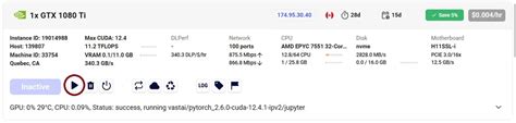 Managing Instances Vast Ai Documentation Affordable Gpu Cloud Marketplace