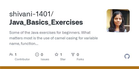 GitHub Shivani Java Basics Exercises Some Of The Java Exercises For Beginners What