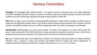SDN Software Defined Networking Controller PDF
