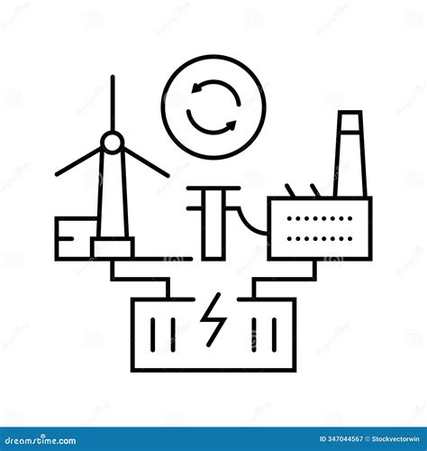 System Line Icons Signs Vector Set Linear Concept Outline