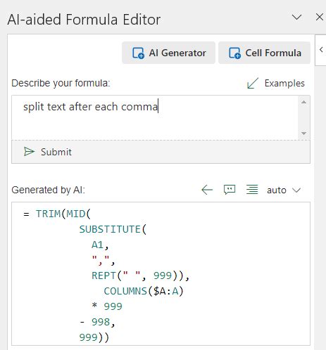 AI Aided Excel Formula Editor My Online Training Hub