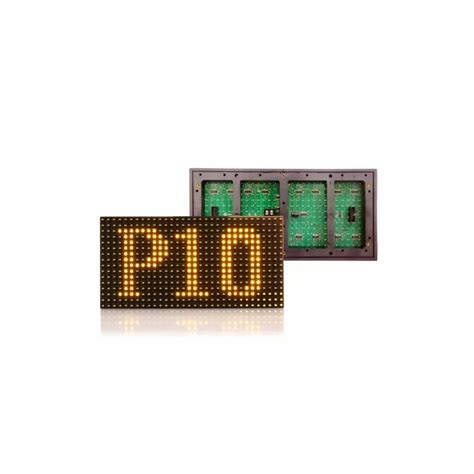 Gloslate Led Text Scrolling Display Yellow Color Wifi Dimension 9 X