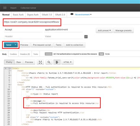 Работаем с Vmware Vrealize Orchestrator через Rest Api
