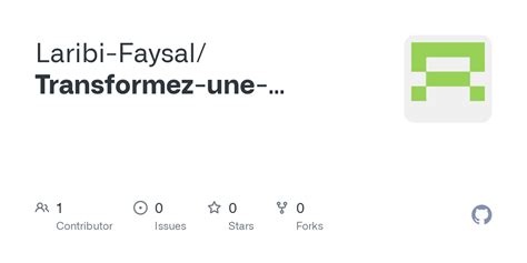 Github Laribi Faysaltransformez Une Maquette En Site Web Avec Html Css