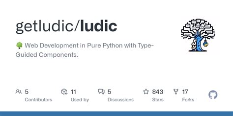 Github Getludicludic 🌳 Web Development In Pure Python With Type